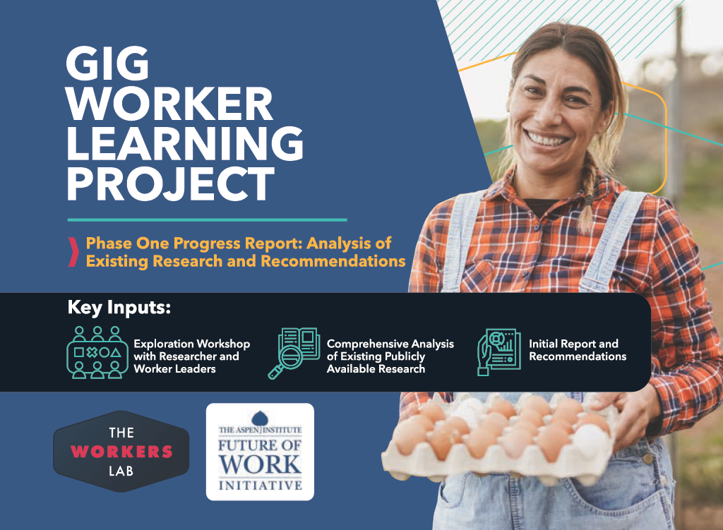 Gig Worker Learning Project: Phase One Report - Research to Impact Lab ...